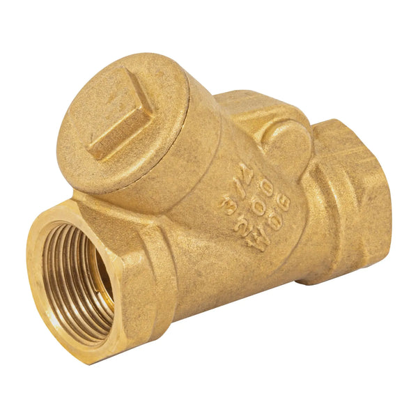 Válvula check de latón de 3/4' TRUPER (VACHE-3/4) (49077) - Ferretera ...